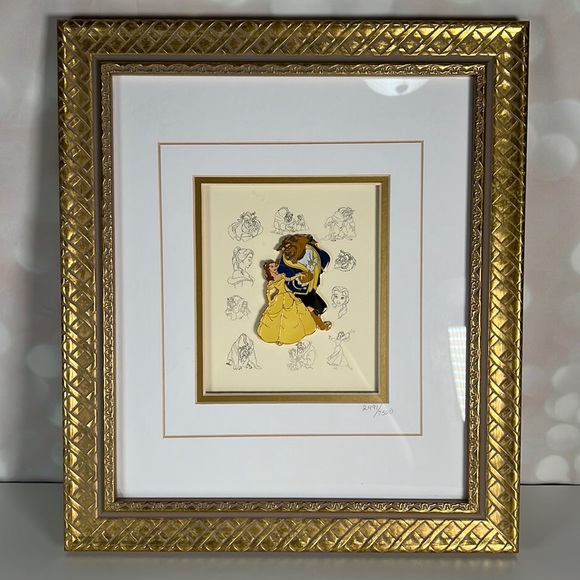 Disney | Art | Disney Belle Disney Princess Collection Frame | Poshmark